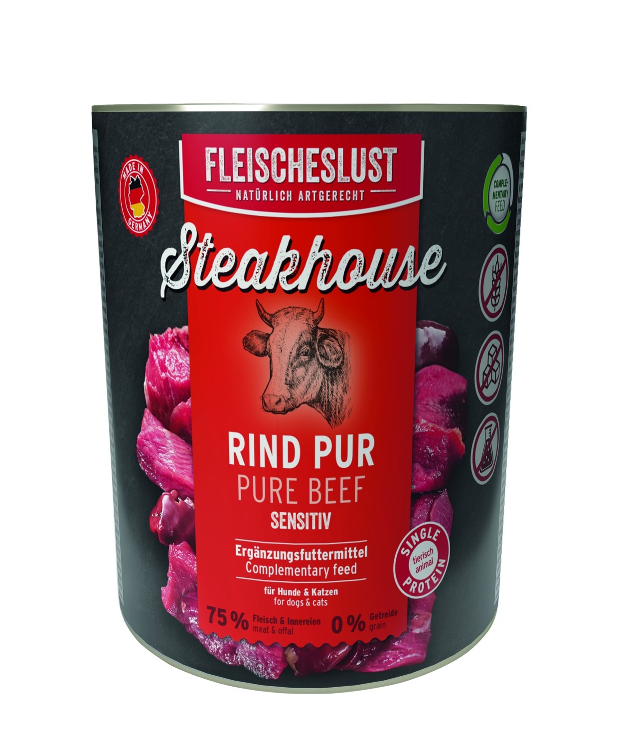Meatlove Pure Beef 100% 800 g | profizoo.sk